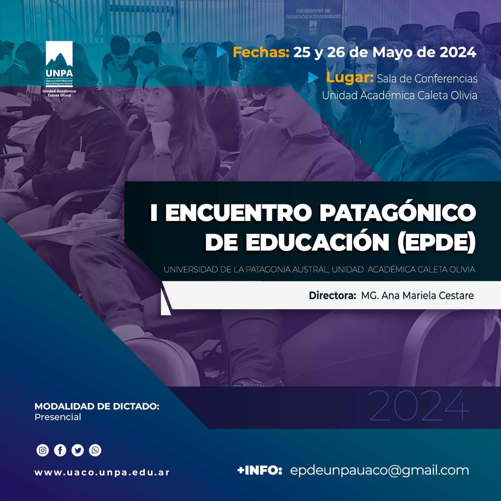 25 y 26 de mayo: fecha confirmada para el 1° Encuentro Patagónico de ...