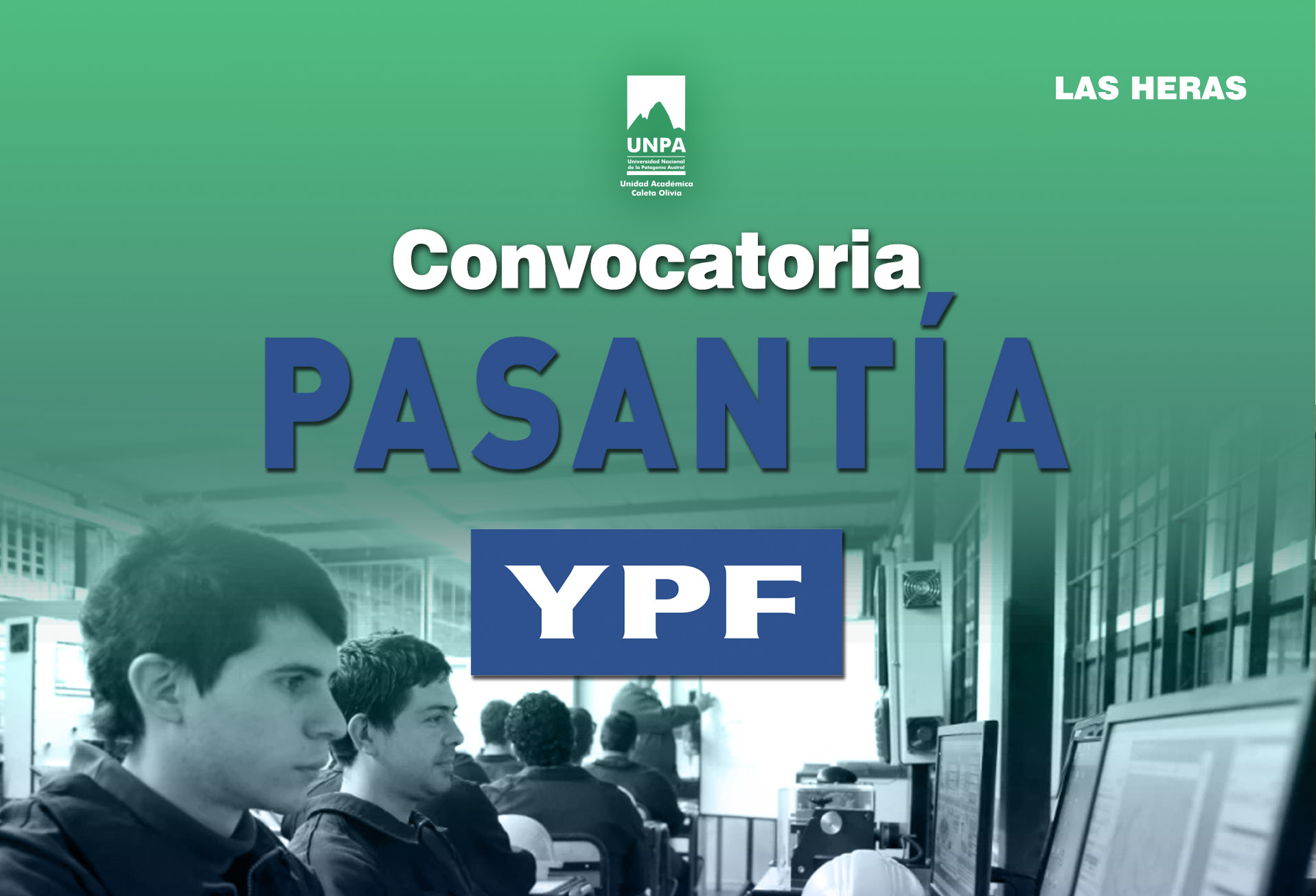 Inscripciones abiertas para una Pasantía en YPF SA | UNPA-UACO