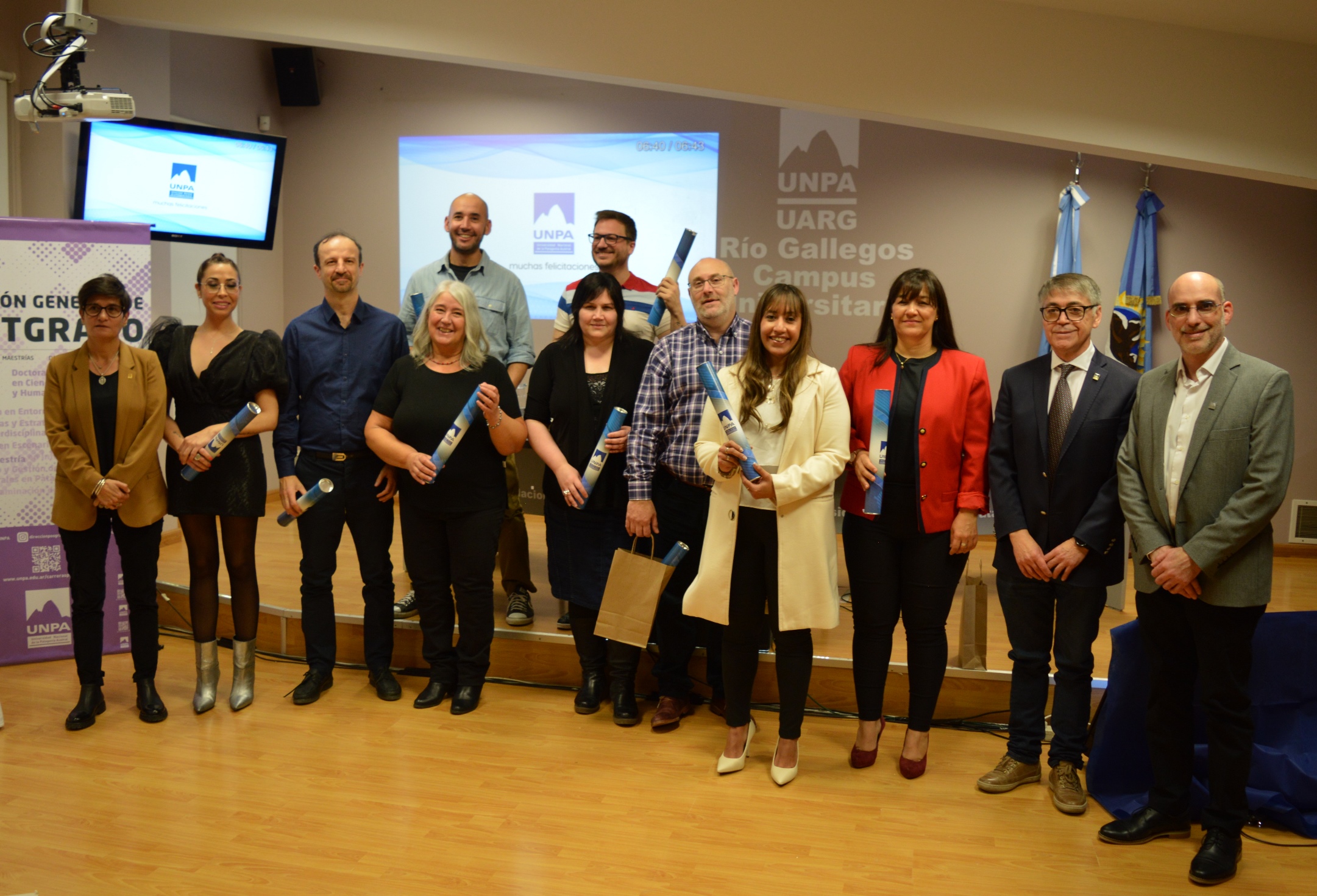 La UNPA realizó la primera colación de postgrado tras la Pandemia ...